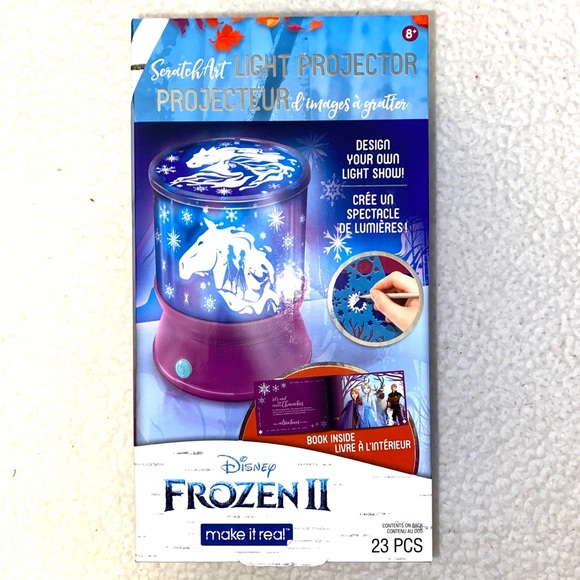 Disney | Toys | New Disneys Frozen 2 Scratch Art Light Projector | Poshmark